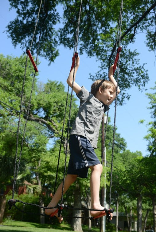 Exclusive Ninjaline Kit with Rickety Bridge and Bachar Ladder – Bolder Play