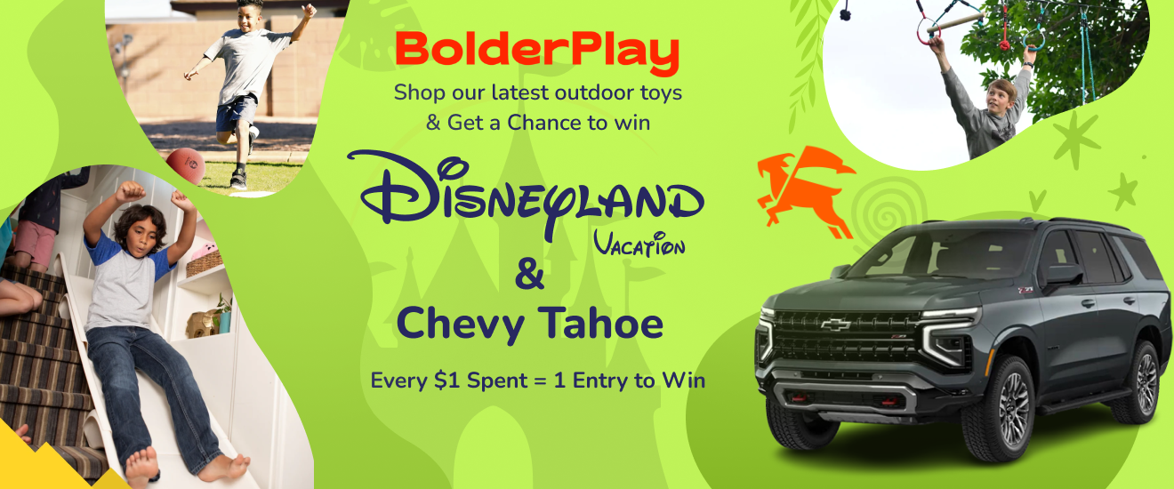 Bolder Play | Indoor & Outdoor big active play adventurous toys