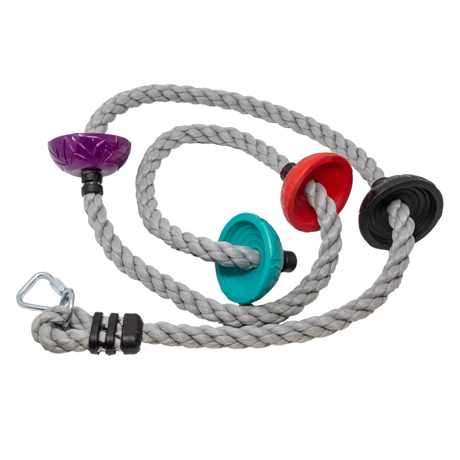 Slackers 8’ Climbing Rope for Ninjaline | Outdoor Active Play – Bolder Play